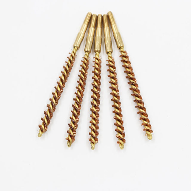 Support Custom Caliber Barrel Cleaning Brush Head 5.56mm 7.62mm 9mm Etc ...