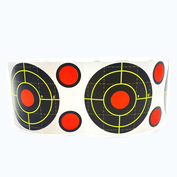 Targets 200 Target Roll - 4" Inch Adhesive Splatter Target - Buy ...